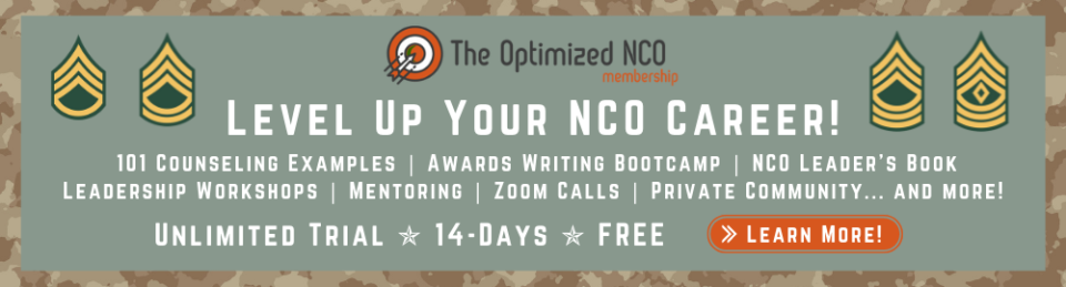 Army Senior NCO Promotions For December 2021